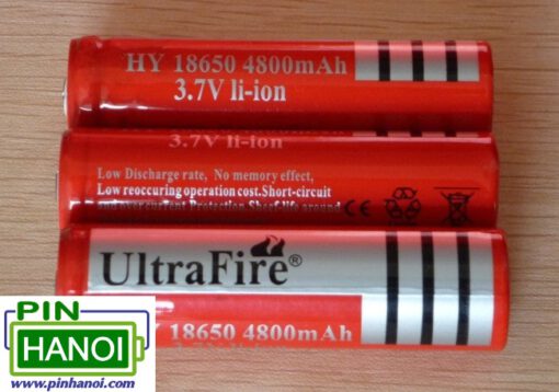 Pin sạc 18650 Ultrafire BRC18650 4800mAh 3.7v - Pin Hà Nội